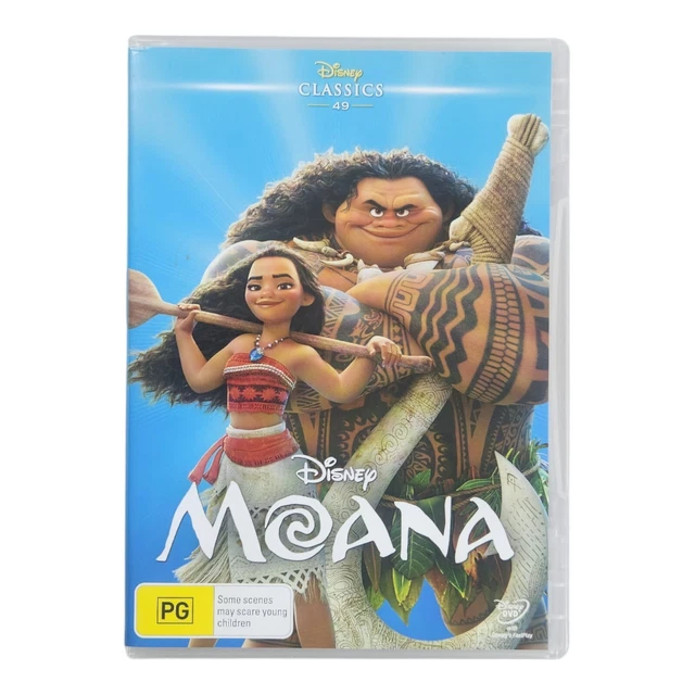 MOANA (DVD, 2016) Animation Adventure Fantasy Disney Pixar | Free Post ...