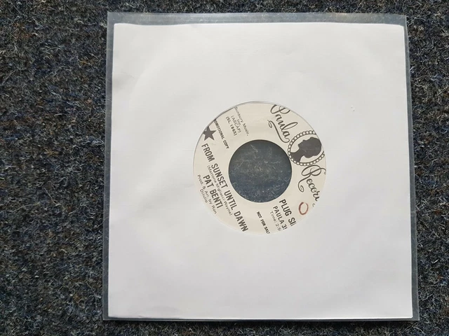 PAT BENTI - From sunset until dawn 7'' Vinyl Single US PROMO EUR 24,99 ...