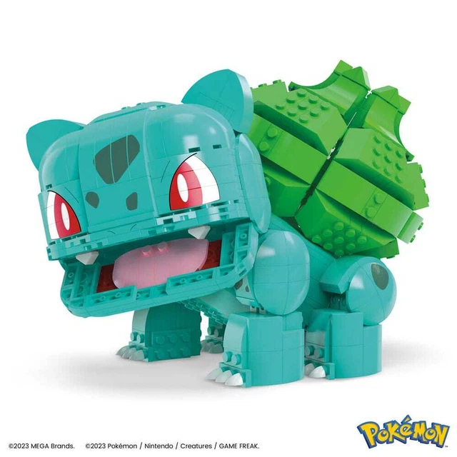POKÉMON MEGA CONSTRUX Construction Set Jumbo Bulbasaur 17 cm EUR 53,02 - PicClick FR