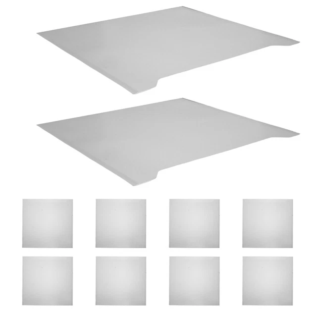 10 SETS PAPER Folders Plastic Sheet Protectors File Certificates $34.41 ...