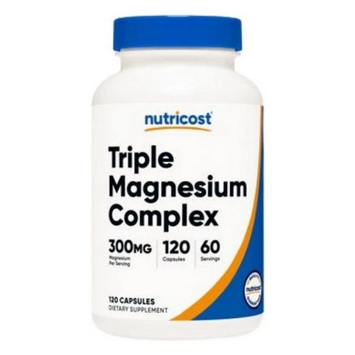 TRIPLE MAGNESIUM COMPLEX Capsules 120 Count 300 Mg £28.42 - PicClick UK