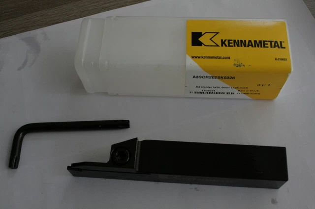 KENNAMETAL TOOL HOLDER for Grooving / Parting off - A3SCR-2020K03-26 £ ...