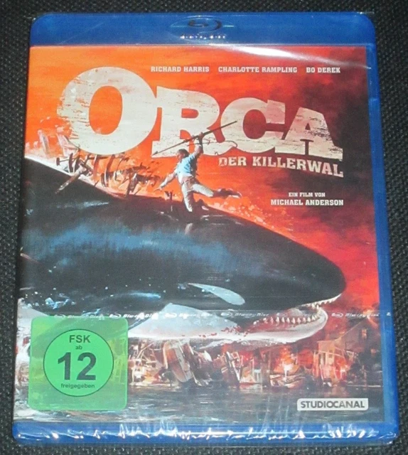 Orca The Killer Whale English Friendly Import Blu Ray New Richard