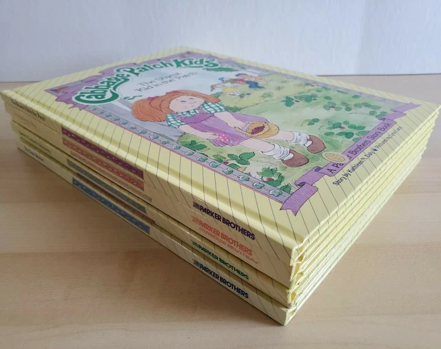 CABBAGE PATCH KIDS Parker Brothers Children's Picture Story Books Lot 6 ...