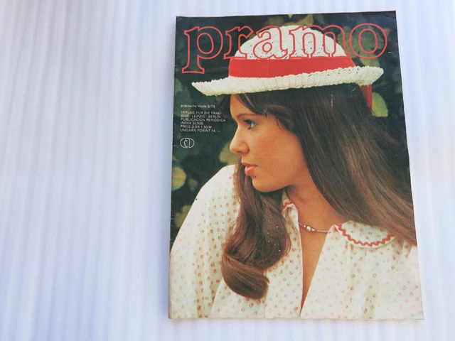 DDR PRAMO PRAKTISCHE Mode + Schnittmuster 3/1979 - Bluse Rock Folklore ...