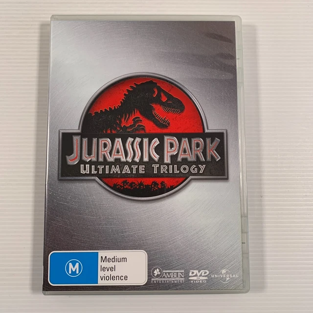 JURASSIC PARK ULTIMATE Trilogy (DVD 3 disc set 2001) Sam Neill Region 4 ...