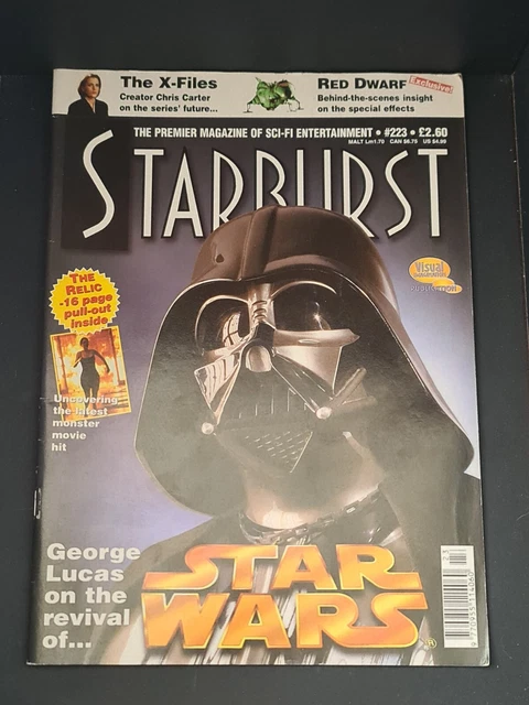 STAR WARS / X-FILES / RED DWARF Starburst no. 223 £4.95 - PicClick UK