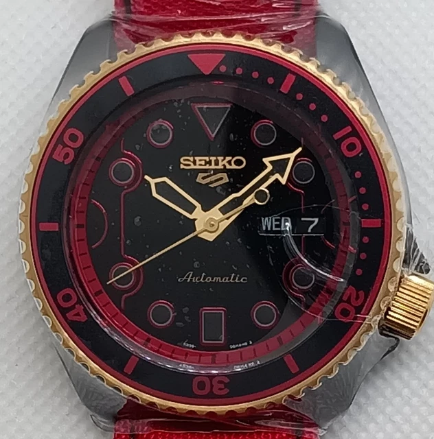 [NEW] SEIKO 5 ken Limited Edition Automatic Street Fighter Watch ...