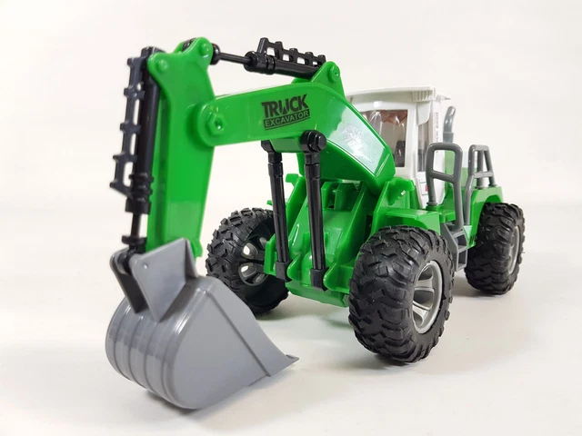 RC FORKLIFT TRUCK Tractor Radio Control Model Kids Mini Digger ...