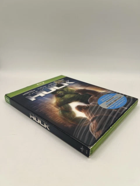 THE INCREDIBLE HULK 2008 Blu-Ray W/SLIPCASE Limited Edition 3D ...
