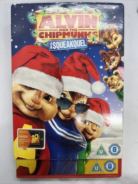 ALVIN AND THE Chipmunks 2 - The Squeakquel (DVD, 2010) New/Sealed £3.99 ...