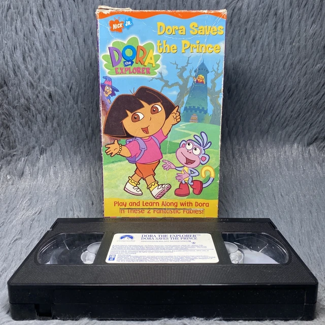DORA THE EXPLORER, DORA Saves the Prince VHS Tape 2002 Nickelodeon Nick ...