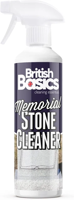 BRITISHBASICS MEMORIAL HEADSTONE Cleaner 500ml £8.13 - PicClick UK