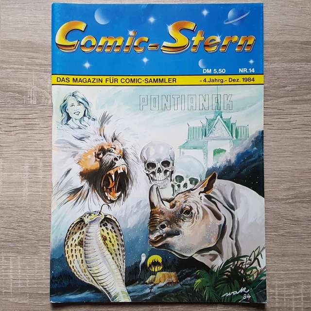 COMIC-STERN NR. 14 Pontianak Dezember 1984 4. Jahrgang Comic Magazin ...