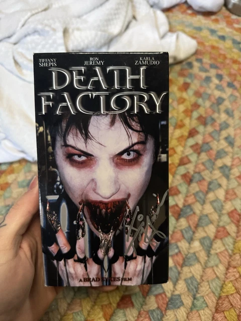 DEATH FACTORY VHS Rare SOV Horror Slasher Brain Damage Films Gore ...