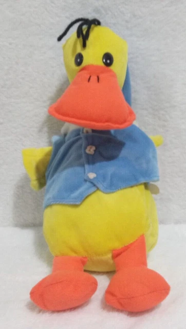 VINTAGE 12& DUCK Baby Plush Comforter Plush Soft Toy Patamates PMS With ...