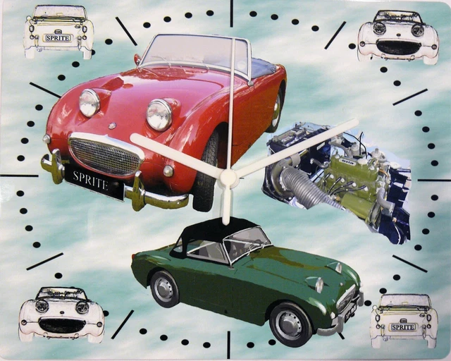 AUSTIN HEALEY SPRITE wall hanging clock frogeye classic austin £14.29 ...