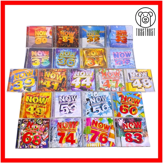 NOW THAT'S WHAT I Call Music Bundle 21x CD Album Double Disques ...
