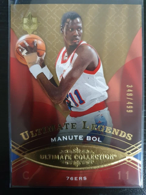 2008-09 ULTIMATE COLLECTION Legends #107 MANUTE BOL BOL's dad /499 RARE ...