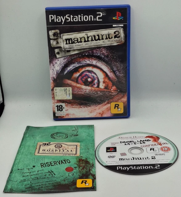 MANHUNT 2 PS2 Playstation 2 PAL ITA Completo Raro Ottime Condizioni EUR ...