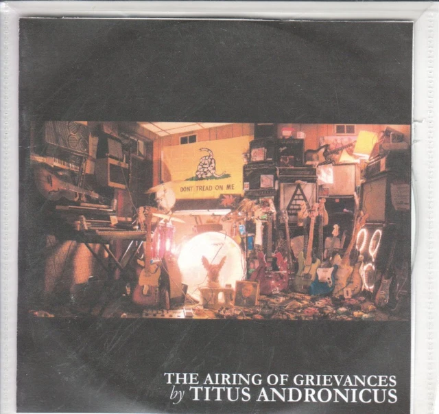 TITUS ANDRONICUS AIRING of Grievances CDr UK Xl 2008 promo cd-r EUR 6 ...