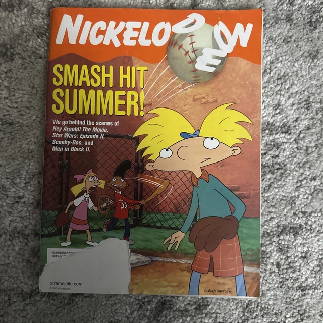NICKELODEON MAGAZINE (JUNE/JULY 2002) Hey Arnold, RARE Smash Hit Summer ...