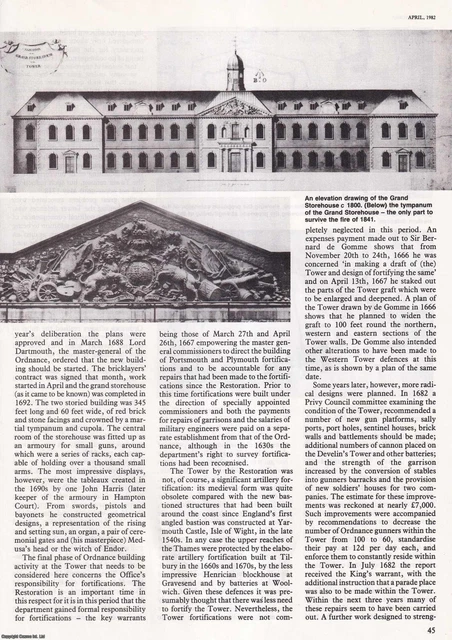 ORDNANCE BUILDING (THE New Armouries) At The Tower Of London. An ...