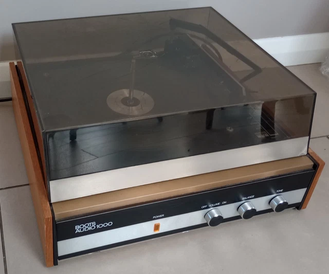 RARE VINTAGE BOOTS Audio 1000 Record Player Turntable Spares / Repair £ ...