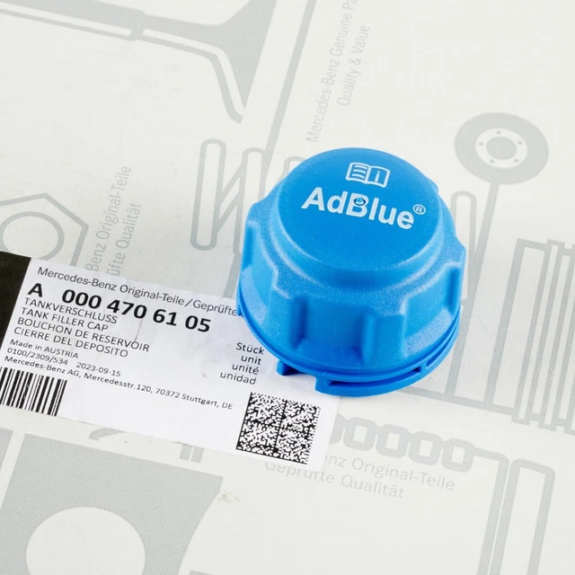 MERCEDES TANKDECKEL ADBLUE blau W447 W906 W907 W910 Vito Sprinter EUR ...