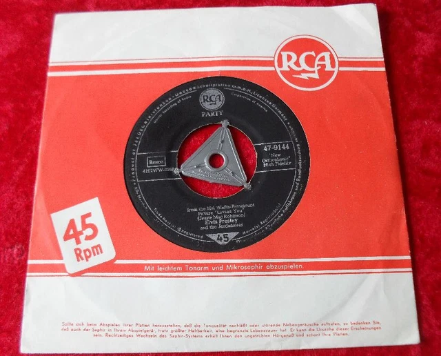 SINGLE 7& ELVIS Presley - Party / Got A Lot O' Livin' To Do (1957) s3 ...