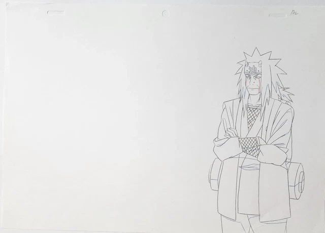 NARUTO ANIMATION PRODUCTION Cel Drawing Douga: Hinata - 3952 £75.82 ...