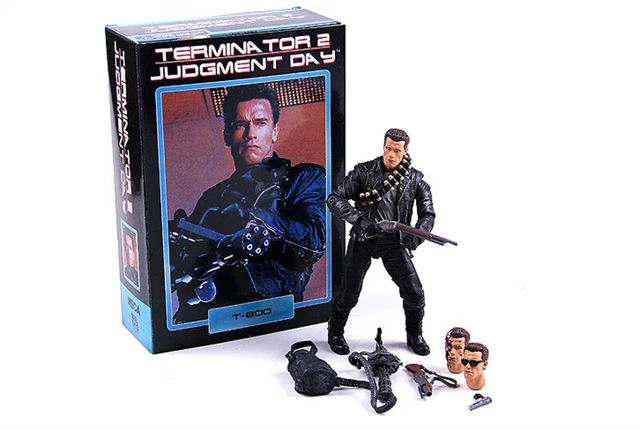 NECA TERMINATOR 2 Judgment Day T-800 Arnold Schwarzenegger 7'' Action ...