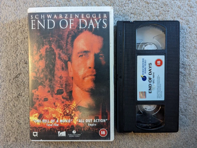 END OF DAYS VHS Video Big Box Ex Rental Schwarzenegger £3.49 - PicClick UK