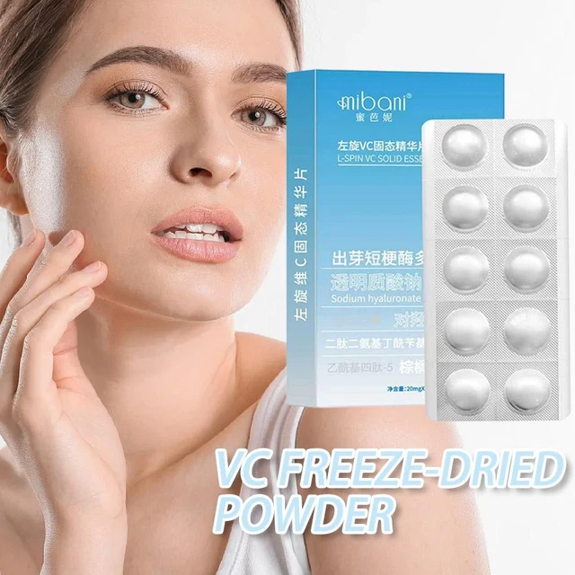 TEN CAPSULES LEVOROTATORY Vitamin C Essence Tablet Skin Care Tablet £2. ...