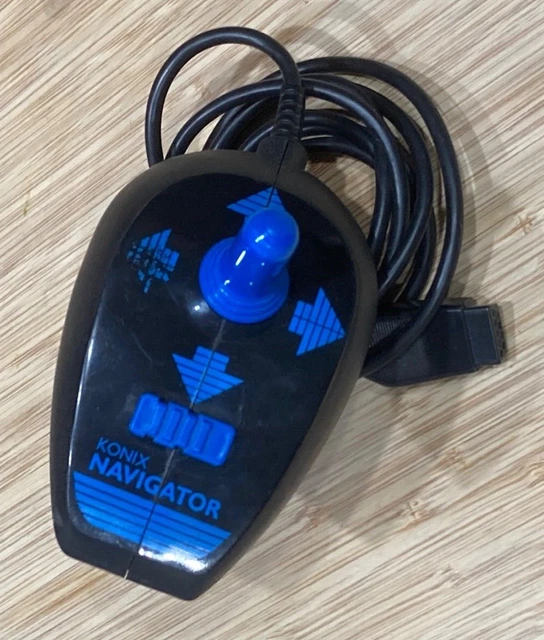 VINTAGE KONIX NAVIGATOR joystick for use with Atari, Commodore, Amiga ...
