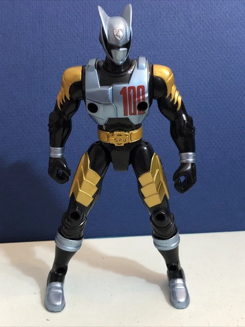 POWER RANGERS SPD 100 Black Gold Ranger Bandai 2005 £5.90 - PicClick UK