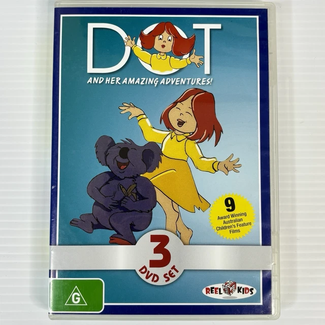 DOT AND HER Amazing Adventures DVD Region 4 PAL Tracked Postage 3 Disc ...