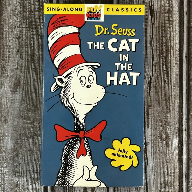 DR SEUSS - The Cat in the Hat (VHS) Animated Sing-Along Classics - Fox ...