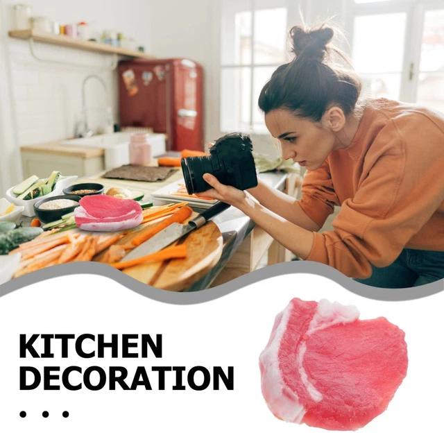 REALISTIC FAKE PORK Meat Model Lifelike Fresh Meat Display Model For ...