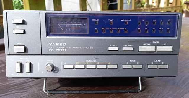 YAESU FC-757 AT Auto Antenna Tuner With Original Box £99.50 - PicClick UK
