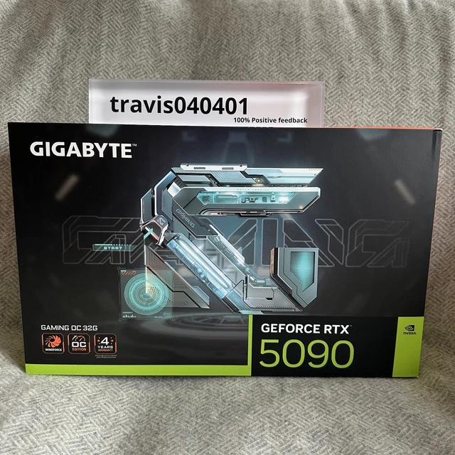 GIGABYTE GEFORCE RTX 5090 Gaming OC 32G Graphics Card - 32GB GDDR7 | In Hand £3,352.32 - PicClick UK