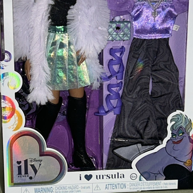 DISNEY ILY 4EVER Ursula Fashion Doll Figure with Accessories $27.59 ...