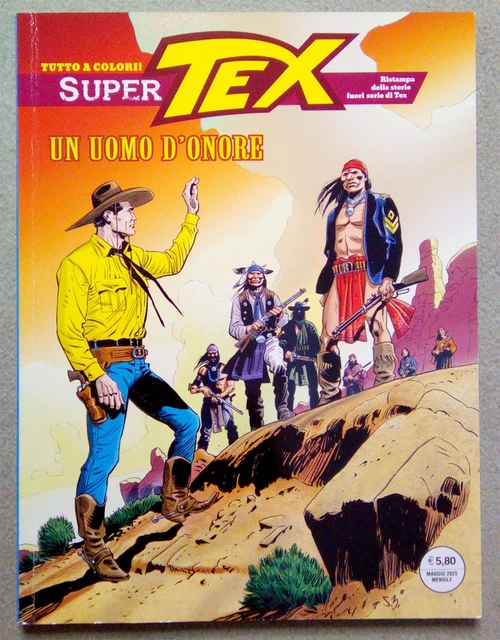 SUPERTEX N. 43 UN UOMO D'ONORE MAGGIO 2025 A COLORI SERGIO BONELLI ...
