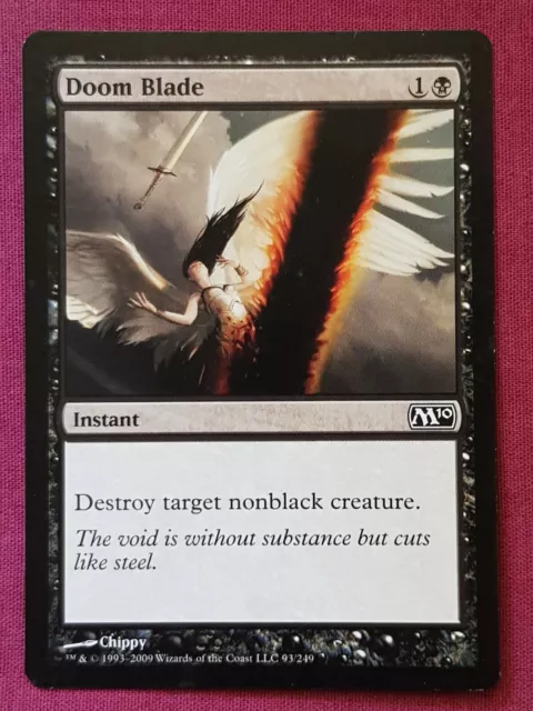 MAGIC THE GATHERING 2010 CORE SET DOOM BLADE black card MTG EUR 4,37 ... MAGIC THE GATHERING 2010 CORE SET DOOM BLADE black card MTG EUR 4,37 ...