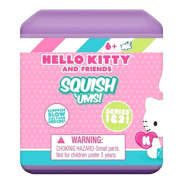HELLO KITTY AND Friends Squish'ums Series 2 Sanrio Squishums Squish Ums ...