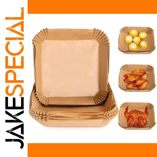 JAKESPECIAL – DISPOSABLE Air Fryer Cake Baking Cups Set of 50 & 100 EUR ...