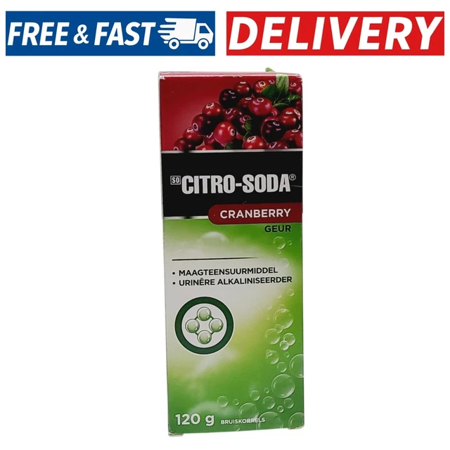 CITRO-SODA CRANBERY FLAVOUR, 120g £9.95 - PicClick UK