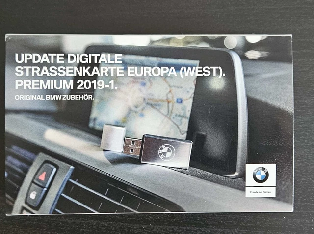 ORIGINAL BMW NAVI Update USB ROAD MAP EUROPA WEST 2019 inkl. Freischaltcode FSC EUR 10,00 ...