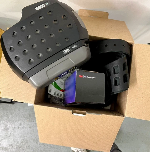 3M SPEEDGLAS ADFLO 837731 Kit: Powered Air System +Heavy Duty Battery +Charger $626.73 - PicClick AU