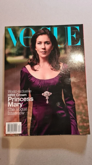 VOGUE AUSTRALIA MAGAZINE, December 2004, Interview with Princess Mary ...